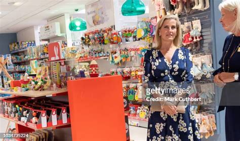 Countess Of Wessex Visits Daniel Department Store Photos And Premium High Res Pictures Getty