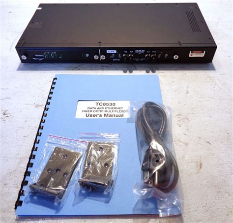 Tc Communications Data And Ethernet Fiber Optic Multiplexer Tc8530