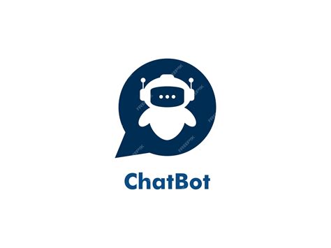 Premium Vector Robot Chat Or Chat Bot Logo Modern Conversation Automatic Technology Logo
