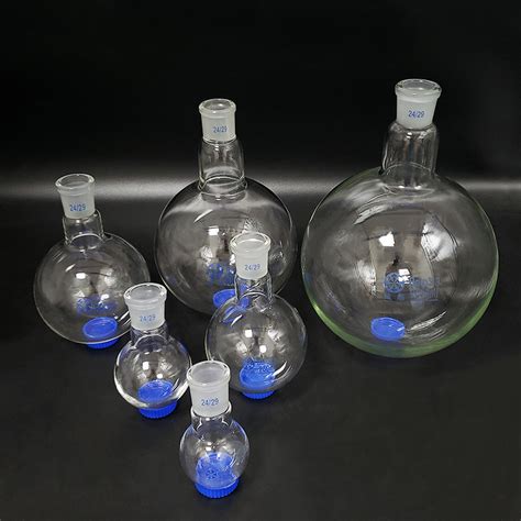 25 50 100 250 500 1000 2000ml 24 29 Single Neck Round Bottom Flask Boiling Flask Round Bottom