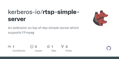github kerberos io rtsp simple server an extension on top of rtsp