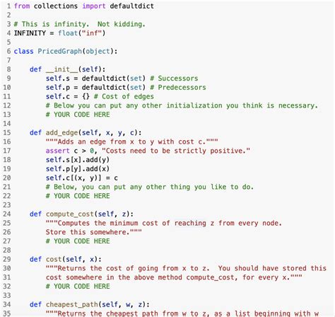 Solved Do All The Coding In Python Where It Say Your Code Chegg Com