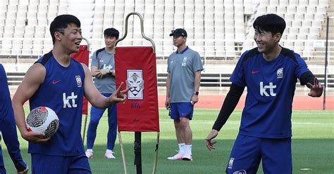 흥민 희찬중국전 앞두고 김도훈호 분위기 최고조→태극전사 대륙의 운명 쥐었다 고양 현장