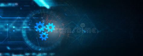 Business Technology Internet And Network Concept Automation Software Technology Process