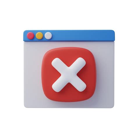 Premium Psd D Of Website Window Access Denied Cancel Error