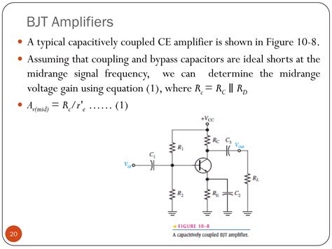 Amplifier Frequency Responsepart 1 Ppt