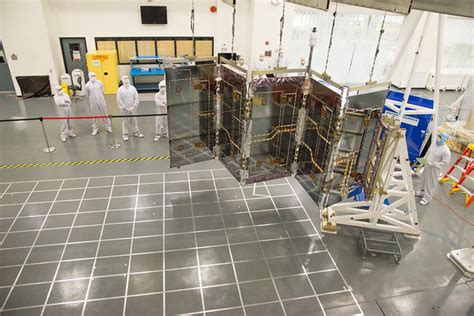 Solar Array Deployment Test Of The James Webb Space Telescope A Photo