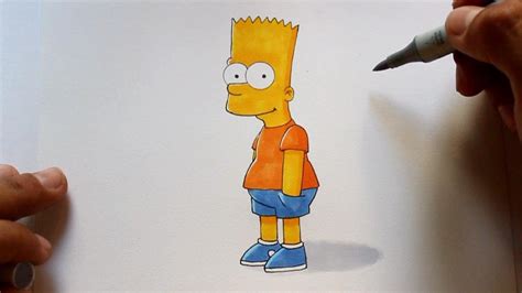 Bart Simpson Mit Einer Waffe