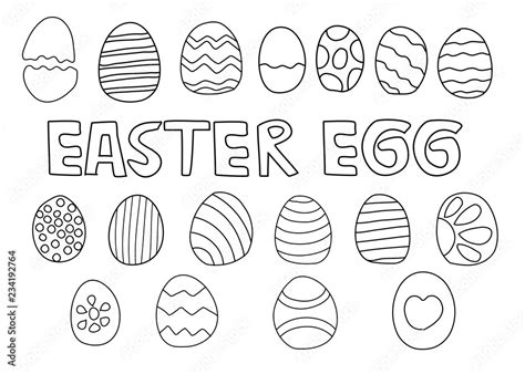 Easter Egg Cartoon Designs