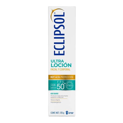 Protector Solar Eclipsol Facial Y Corporal 125 G Walmart