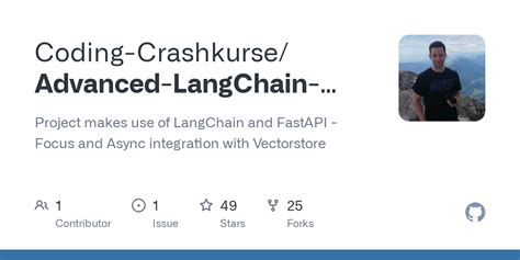 Advanced Langchain With Fastapimodelspy At Main · Coding Crashkurseadvanced Langchain With