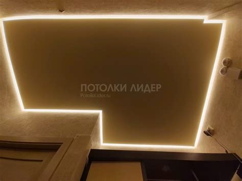 Парящие натяжные потолки Люмфер (Lumfer) с установкой в СПБ. Виды ...
