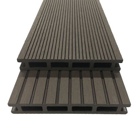 Kit Complet 10m² Lame De Terrasse Bois Composite Chocolat Oogarden