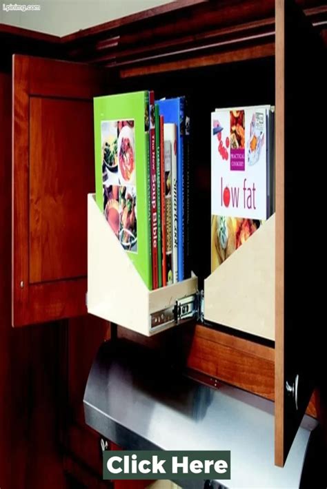 Top 40 Cookbook Storage Ideas Top 40 Cookbook Storage Ideas