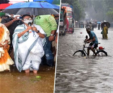 भारी बारिश और विभिन्न बांधों से छोड़े गए जल से बंगाल में नदियां उफान पर