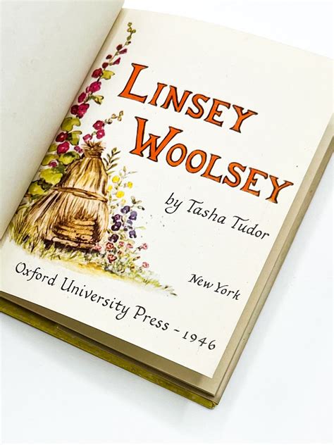 Linsey Woolsey Tasha Tudor Hilda Scott