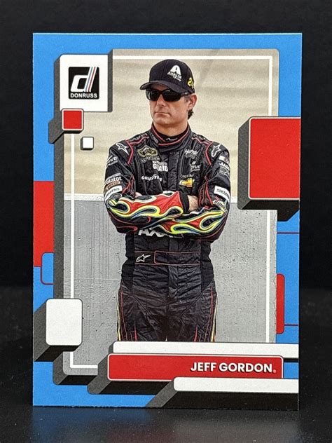 2023 Panini Donruss NASCAR Carolina Blue 88 Jeff Gordon For Sale