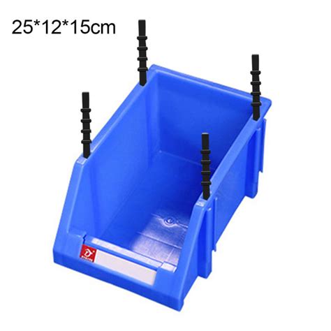 Farfi Stackable Plastic Small Parts Container Box Shelf Screw Storage