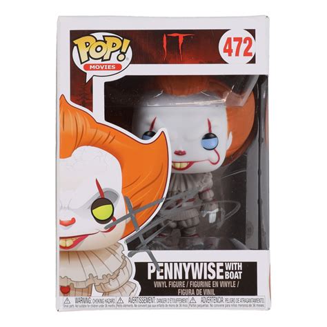 Bill Skarsgard Signed It 472 Pennywise Funko Pop Vinyl Figure