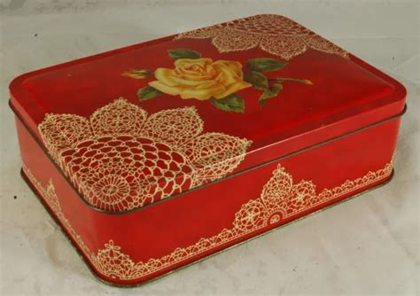 EMPTY COLLECTABLE MACFARLANE Lang Co Biscuit Tin 6 00 PicClick UK