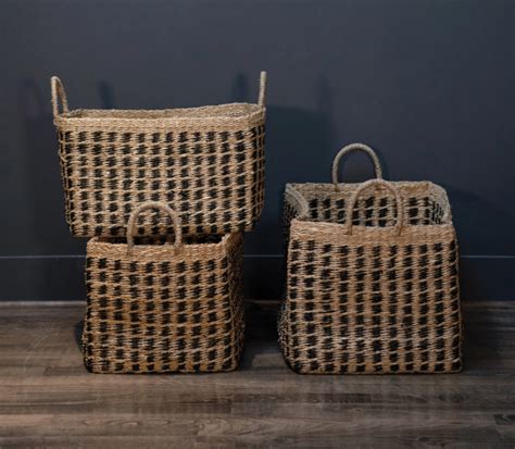 Seagrass Baskets The Feathered Farmhouse The Feathered Farmhouse