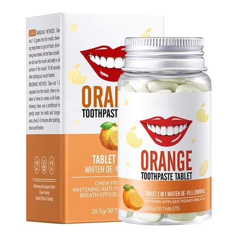 Sadoer Fruit Series Whitening Toothpaste To Remove Yellow Solid Toothpaste To Remove Tartar And