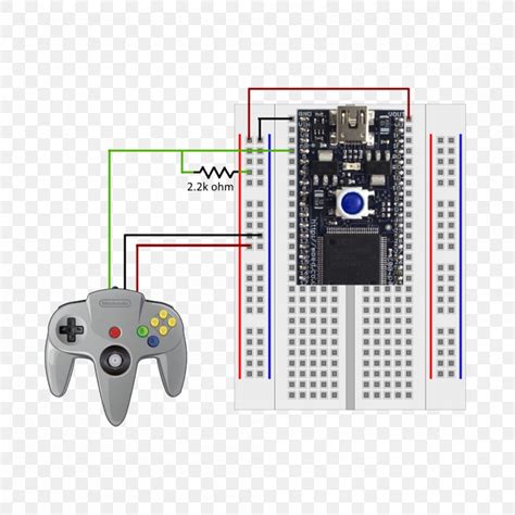 Microcontroller Nintendo 64 Controller Super Nintendo Entertainment System Game Controllers Png