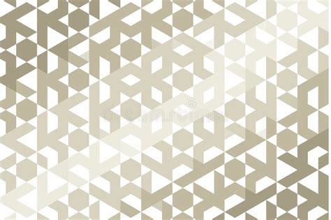 Soft Brown And Beige Triangular Geometric Pattern Forming An Abstract