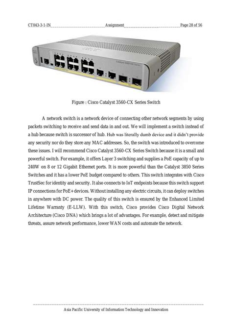 In Group Assignment In Introduction To Networking Apu Thinkswap