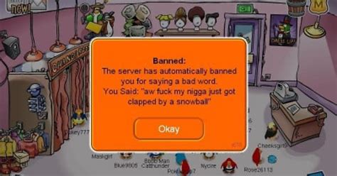 Yall Need Some Club Penguin Bans Album On Imgur