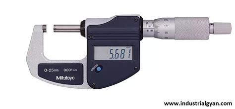 Type Of Micrometer A Comprehensive Guide For Engineers Industrial Gyan