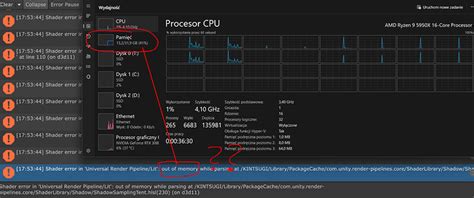 Out Of Memory During Shader Parsing Unity Engine Unity Discussions