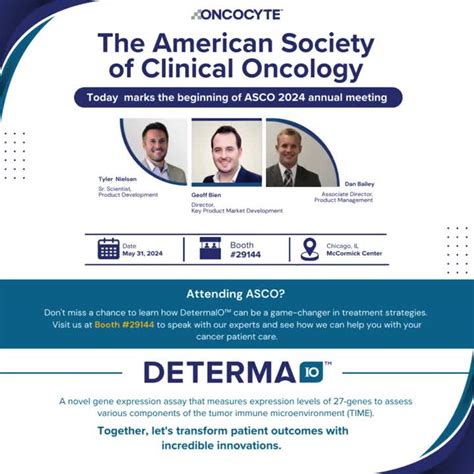 Video Oncocyte Corporation On Linkedin Asco