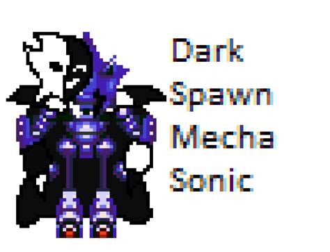 Dark Spawn Mecha Sonic By Ceresalphaphi On Deviantart