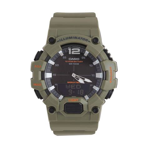 Casio Youth Series Analog Digital Black Dial Men S Watch HDC A VDF D Amazon In Watches