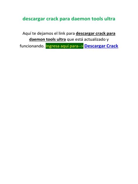 Descargar Crack Para Daemon Tools Ultra Pdf