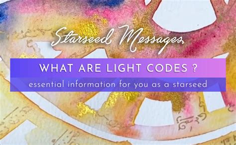 What Are Light Codes Lightcode Arts For Spiritual Awakening