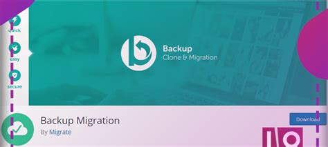 how to migrate a wordpress site with ease using the backup migration plugin