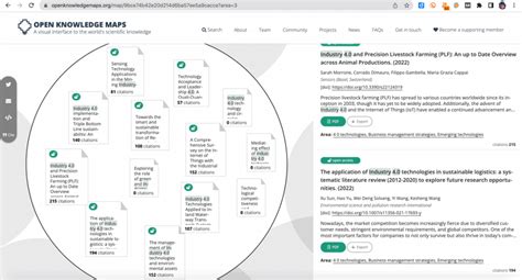 Pencarian Literatur Ilmiah Dengan Open Knowledge Maps Bams