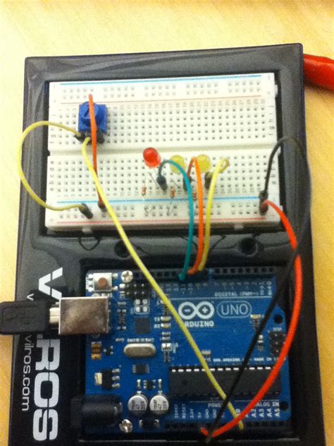 Lighting Multiple Leds With Sensors Force Sensitive Resistor Or