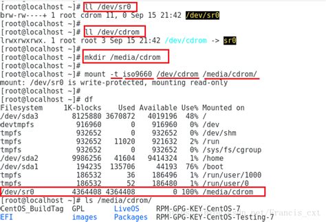 Vmware中centos挂载与卸载光驱centos取消挂载光驱 Csdn博客