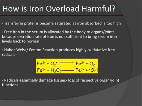 Ppt Clinical Management Of Iron Overload Phm 142 Powerpoint