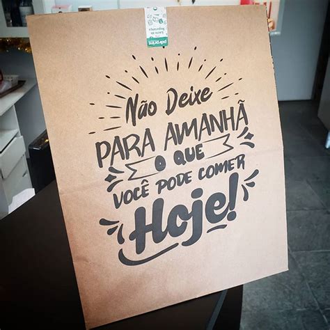Não deixe pra amanhã o saco kraft que você pode comprar hoje VEM