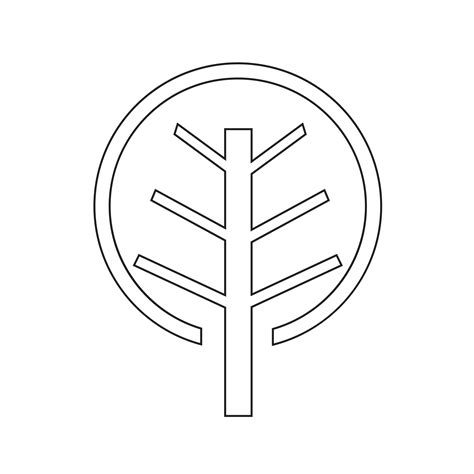 Tree Icon Symbol Sign 648581 Vector Art At Vecteezy
