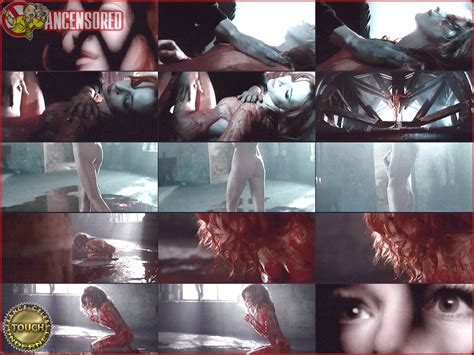 Naked Mylène Farmer in Je te rends ton amour