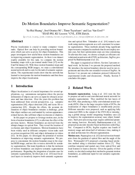 pdf do motion boundaries improve semantic segmentation
