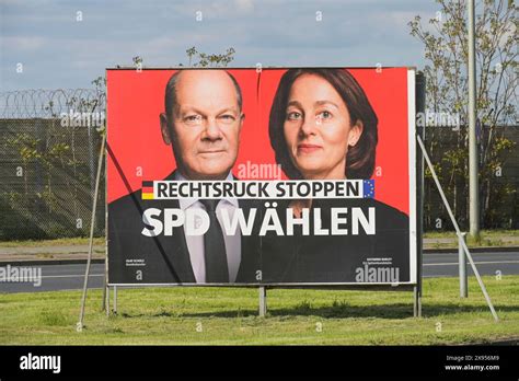 SPD Election Poster For The European Elections 2024 Berlin Germany