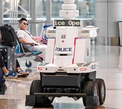 Singapore Police Introduce Patrol Robots For Enhanced Security