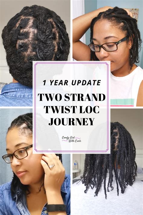 One Year Update Two Strand Twist Loc Journey Artofit