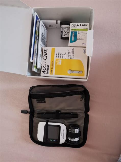 Accu Chek Instant And Two Box Test Strips Health Nutrition Health Monitors Weighing Scales